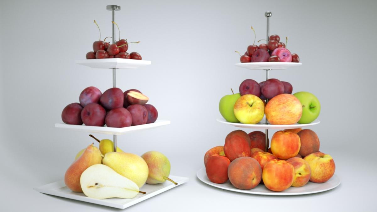 Real Fruits 3d collection | Best Of 3d Models